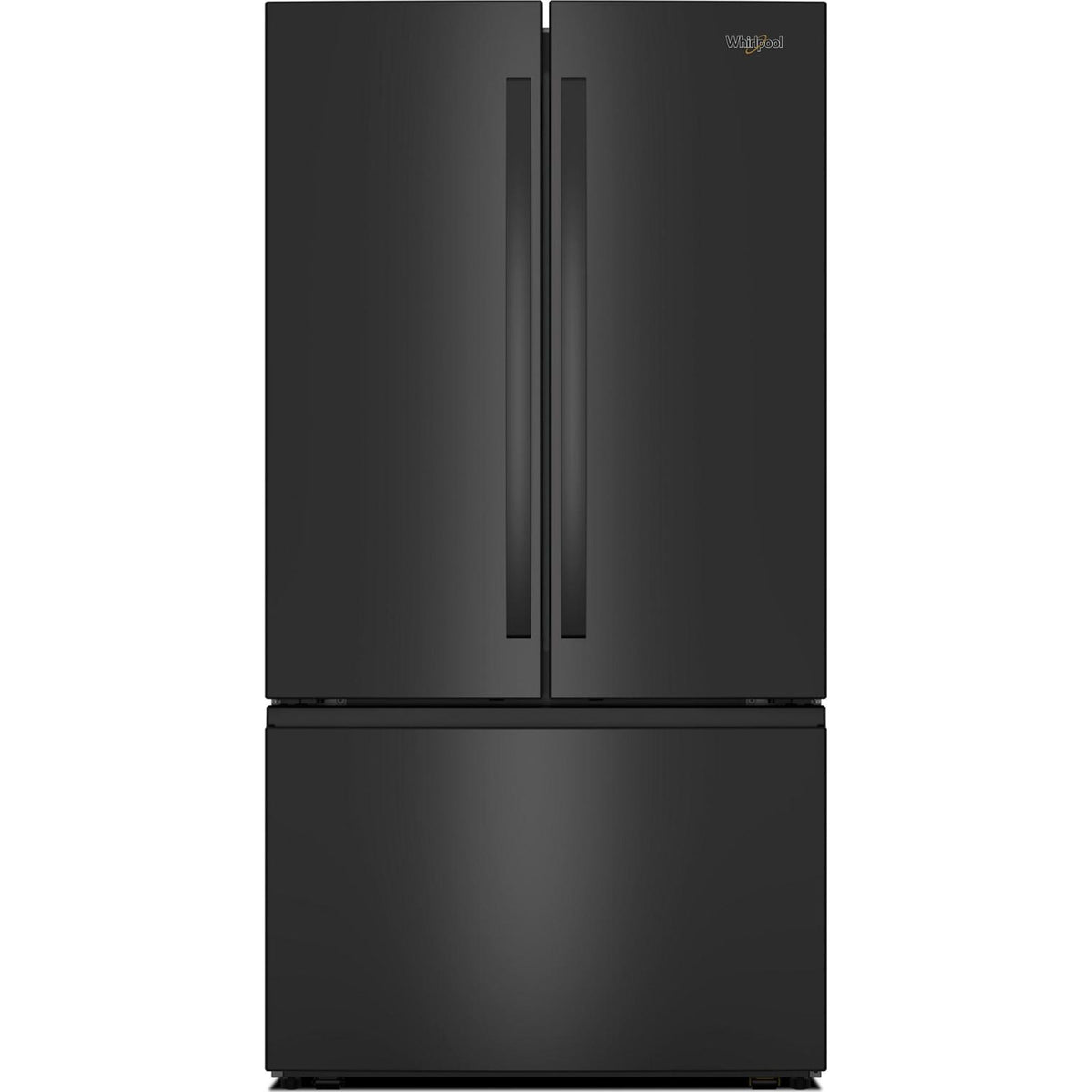 Whirlpool French Door Fridge (WRFF3136SB) - Black | Meubles Klomie ...