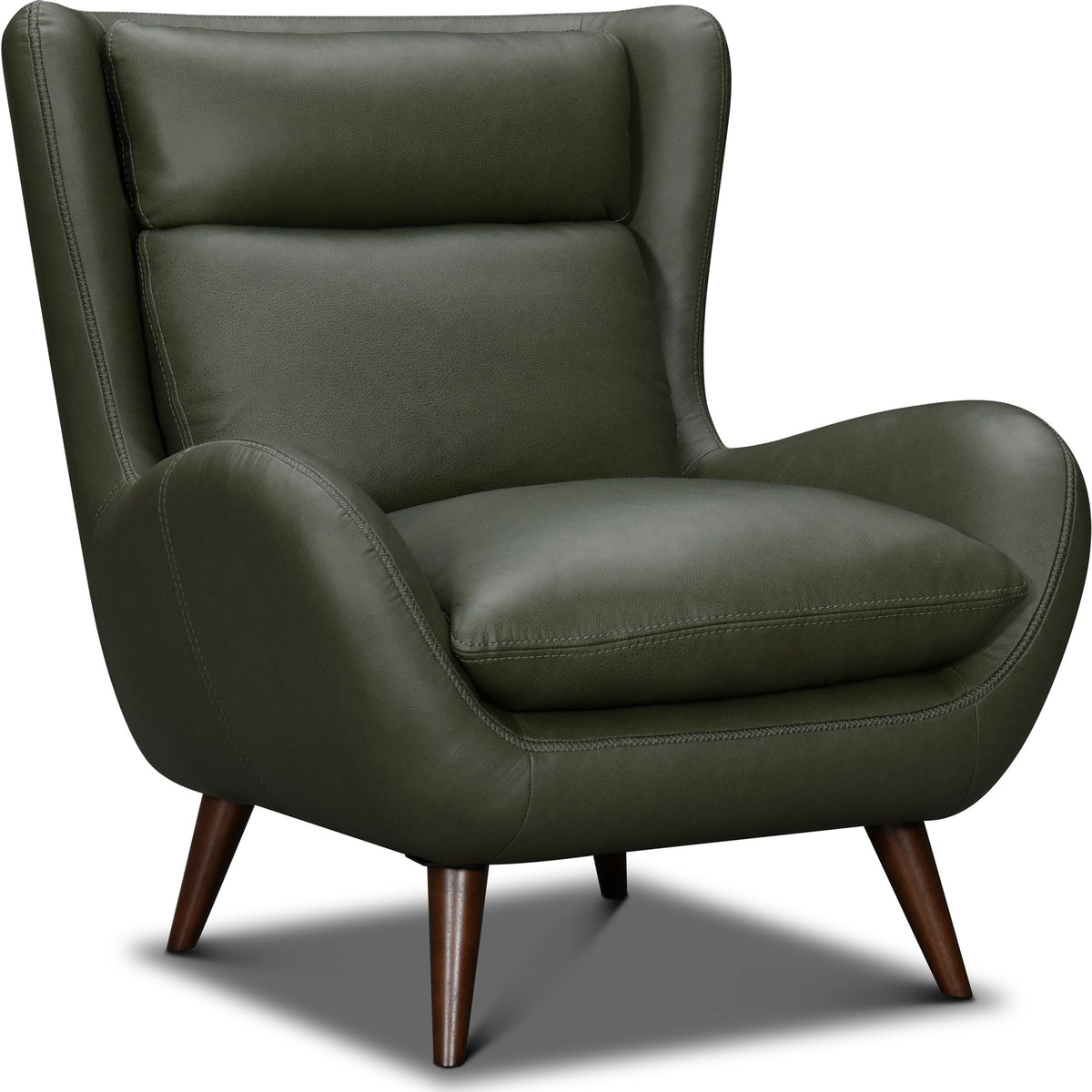 Tenth+Maple Delight Accent Chair - Ranger Moss | Meubles Klomie Furniture