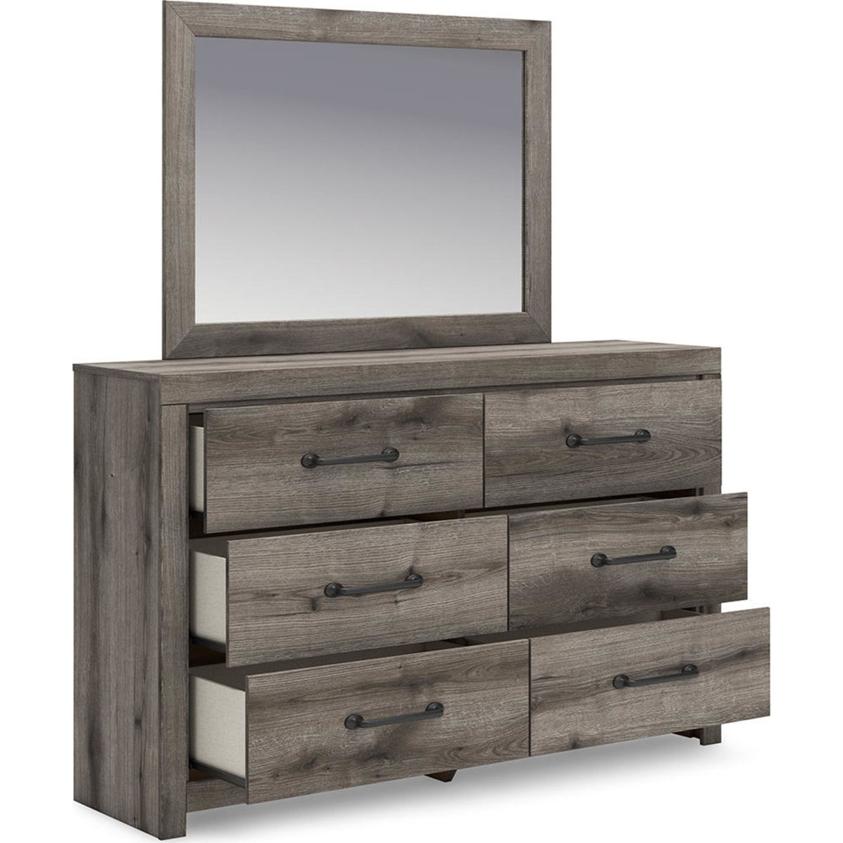 Graystorm 6 Piece Full Storage Bedroom - Brown Gray | Meubles Klomie ...