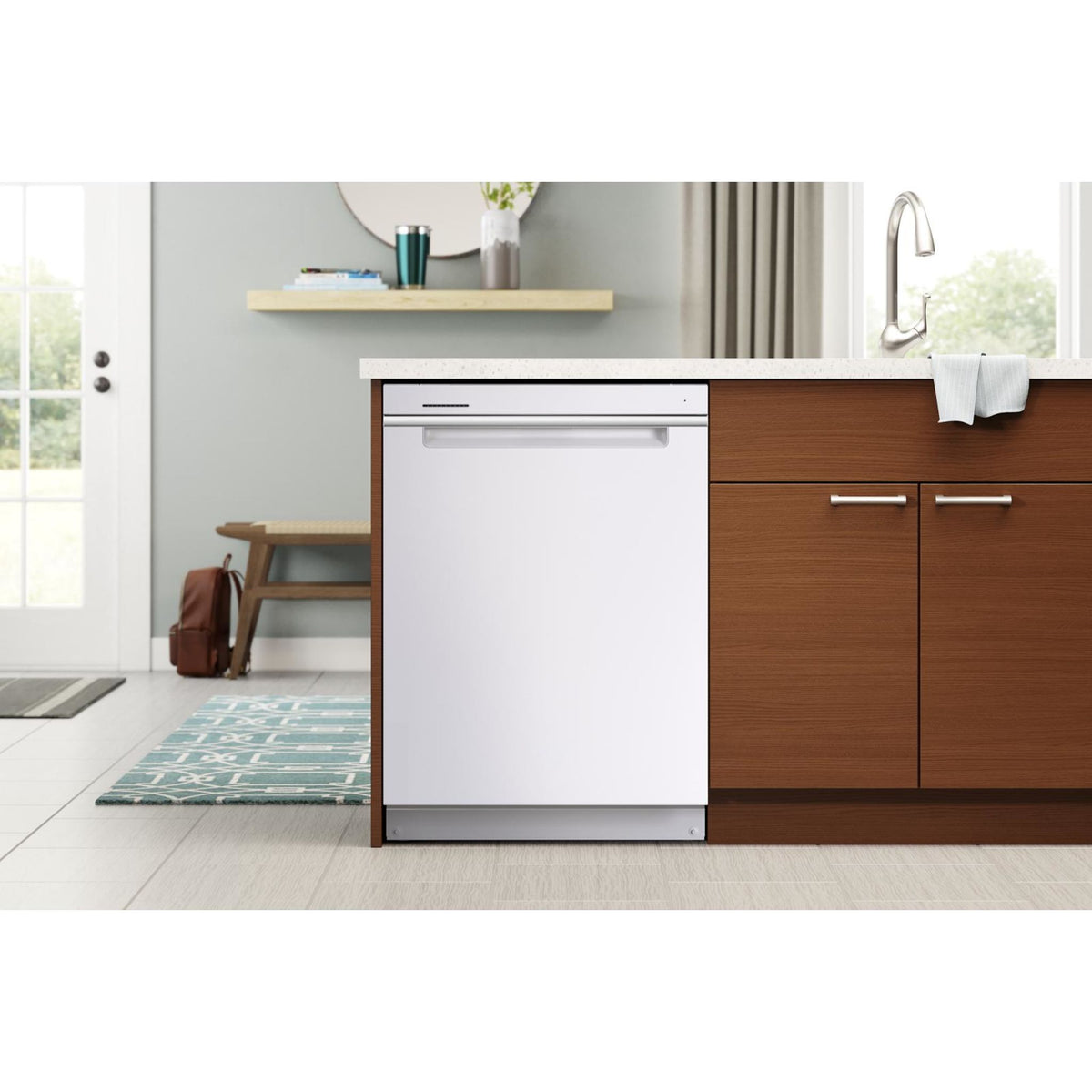 Whirlpool 24-Inch Stainless Steel Dishwasher with AI Intelligent Wash ...